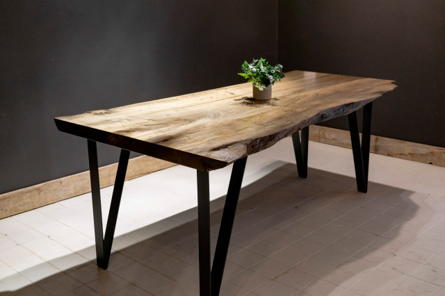 Custom Live Edge Dining Tables - Moderne - Cuisine - Seattle - par WANE ...