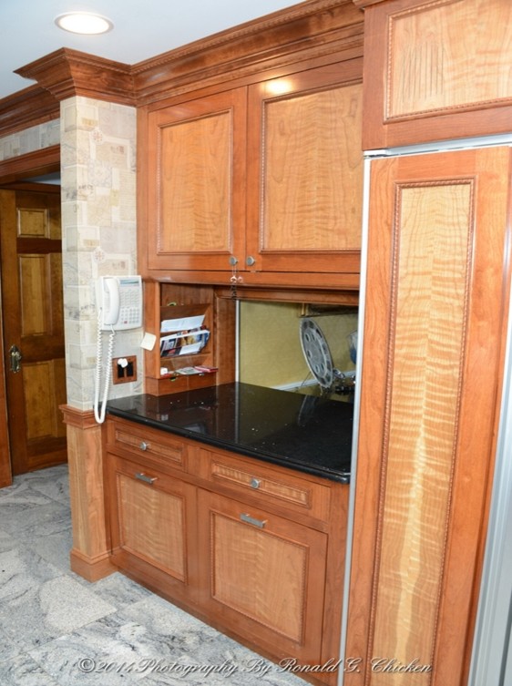 Custom Mail Sorting Station with Pull-Out Drawers - Traditional ...