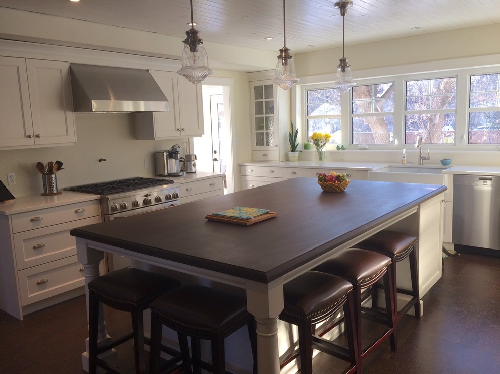 Custom Millwork in a Renovated Kitchen - Farmhouse - Kitchen - Other ...