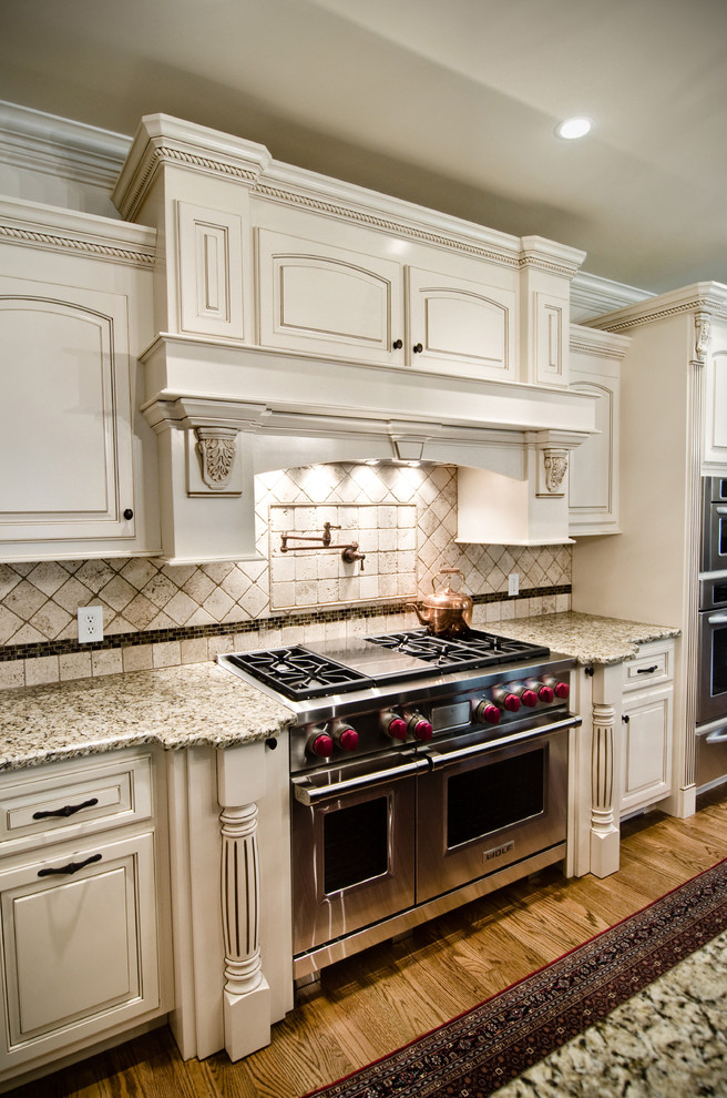 Custom Painted Hood - Traditional - Kitchen - Other - by Kirkland ...