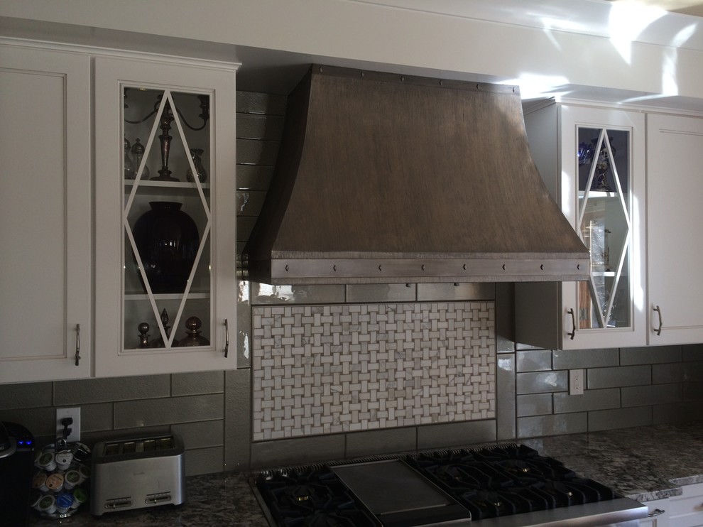 Custom Painted Kitchen Hood - Transitional - Kitchen - Denver - by ...