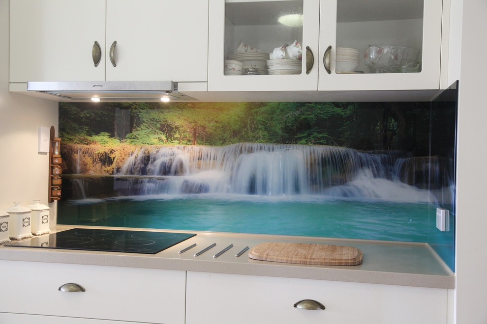 Custom Printed Rainforest Splashback - Modern - Kitchen - Other - by Raw Inkk Pty Ltd | Houzz