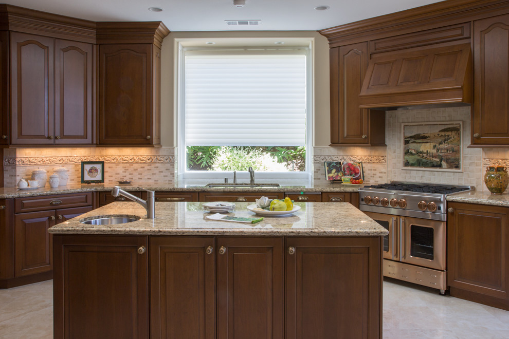 Custom Rancho Santa Fe Kitchen - Traditional - Kitchen - San Diego - by ...