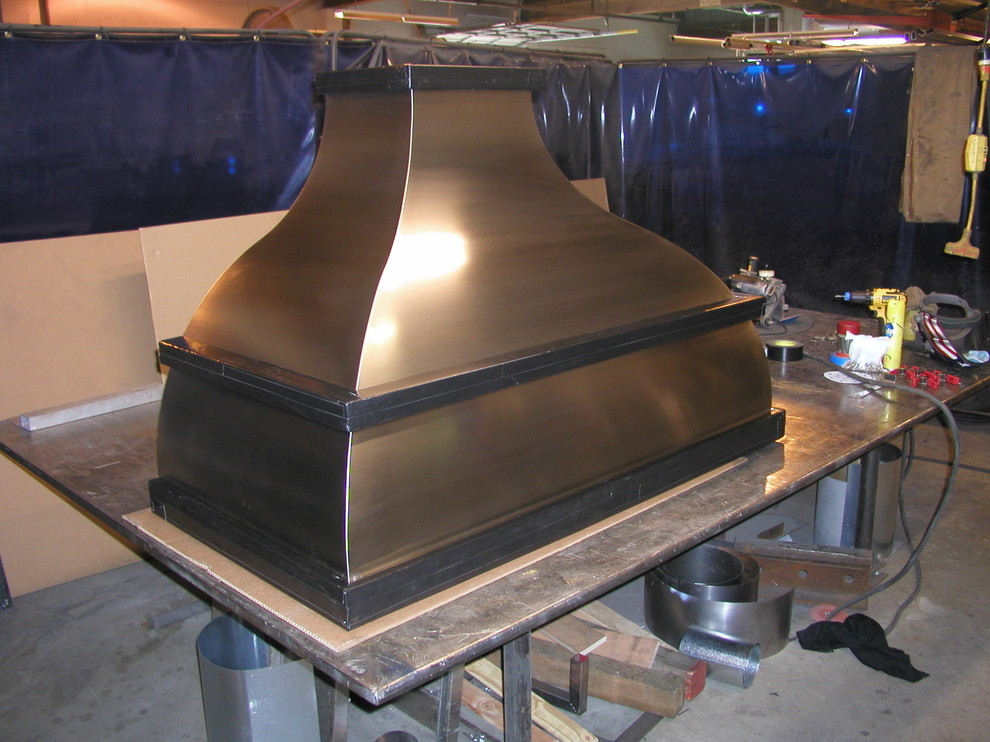 Custom Range Hoods - Modern - Kitchen - Seattle - by U.S. Sheet Metal ...