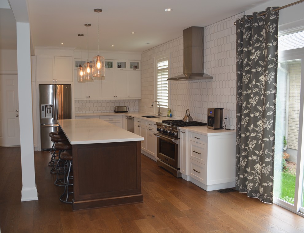 Custom renovation to home - Transitional - Kitchen - Toronto - by ...