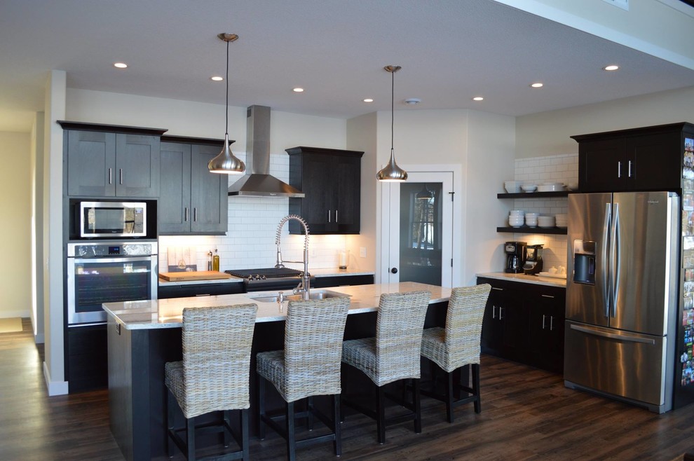 Custom River home - Modern - Kitchen - Minneapolis - by ADS Designs | Houzz
