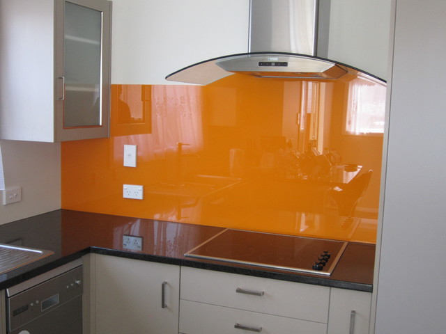 Custom Shaped Glass Splashbacks - Modern - Kitchen - Wellington - by ...