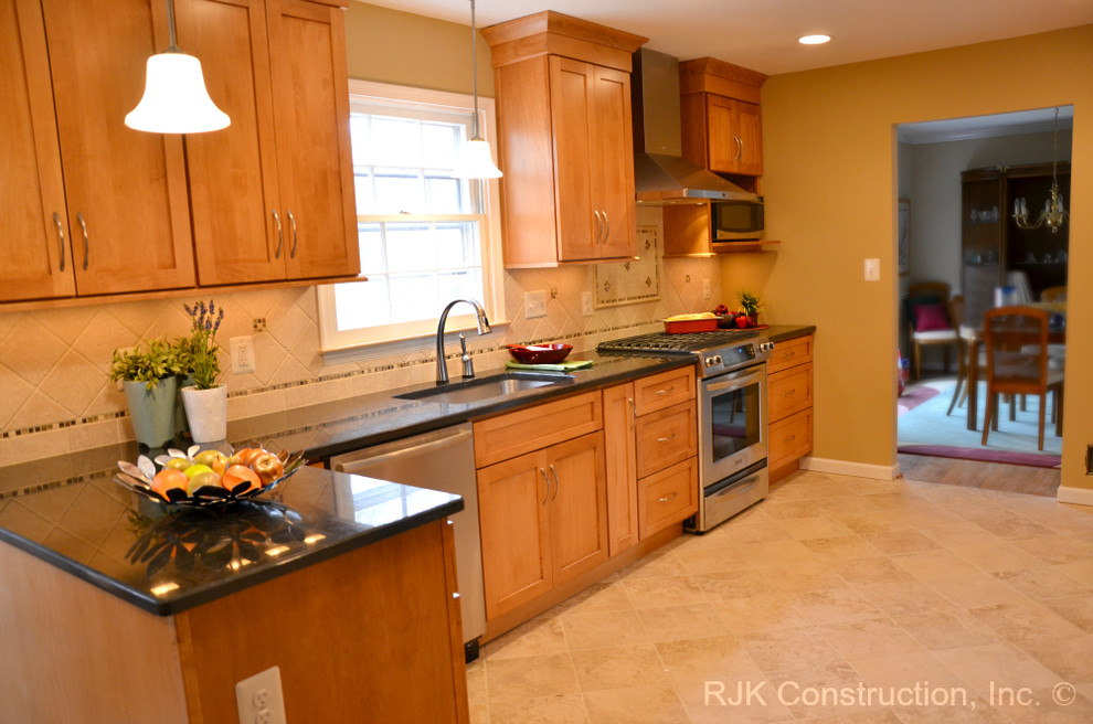 Custom Tile Backsplash Kitchen - Traditional - Kitchen - DC Metro - by ...