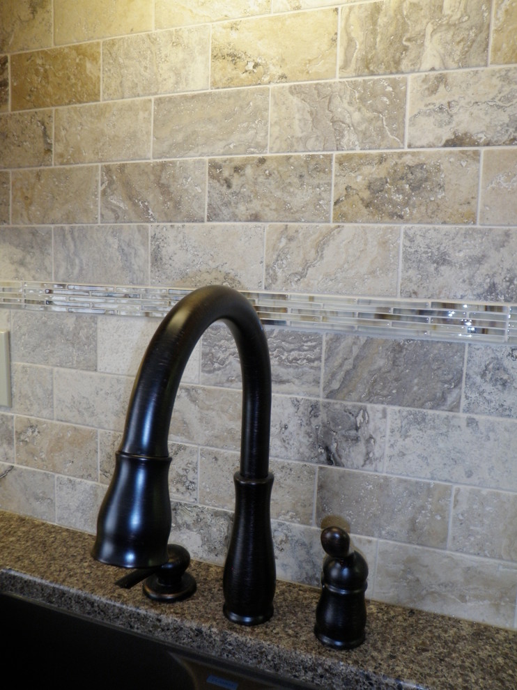 Custom Tile Backsplash - Rustic - Kitchen - Toronto - by Pretty Smart ...