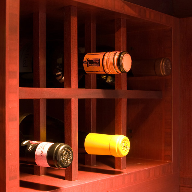 Custom Wine Storage - Modern - Kitchen - Seattle - by AVA Design Build ...