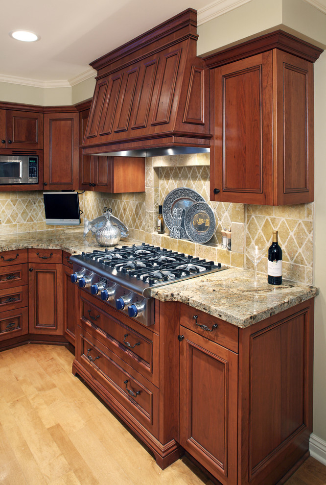 Custom Wood Hood - Traditional - Kitchen - Omaha - by Cramer Kreski ...