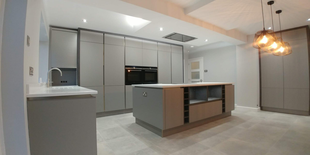 Customer Kitchen - Sanjay Patel - Modern - Kitchen - West Midlands - by ...