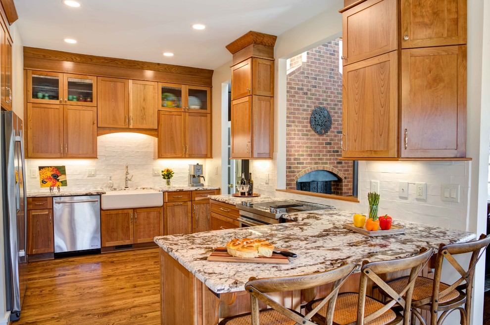 D.Bland kitchen - Craftsman - Kitchen - Raleigh - by Wood Wise Design ...
