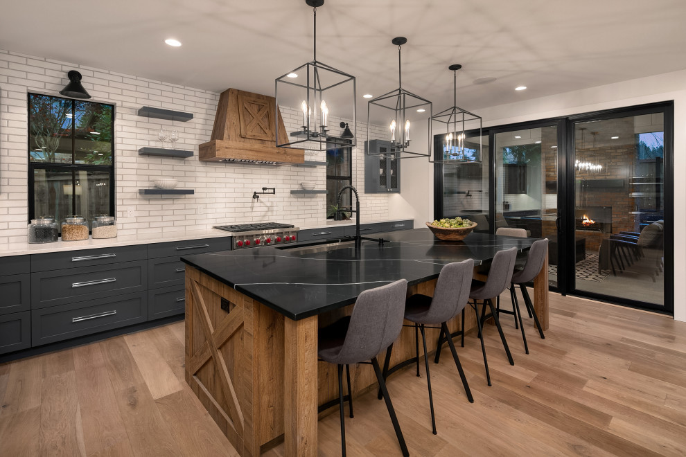 Dakota Farm House - Farmhouse - Kitchen - Seattle - by Acadia Craft | Houzz