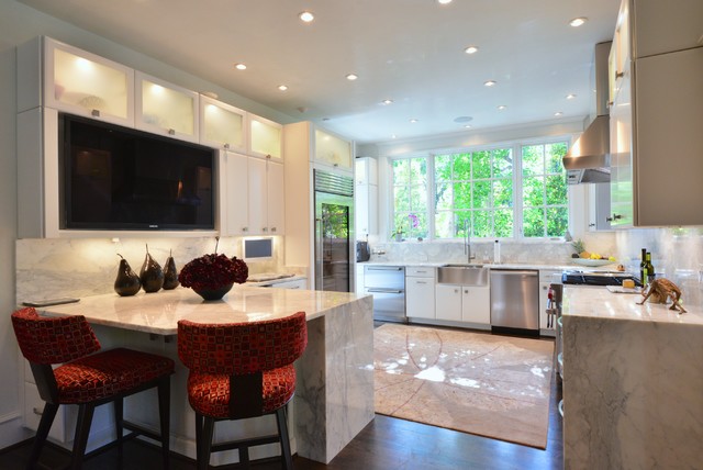 Dallas Extreme! - Contemporary - Kitchen - Dallas - by Kitchens Baths ...
