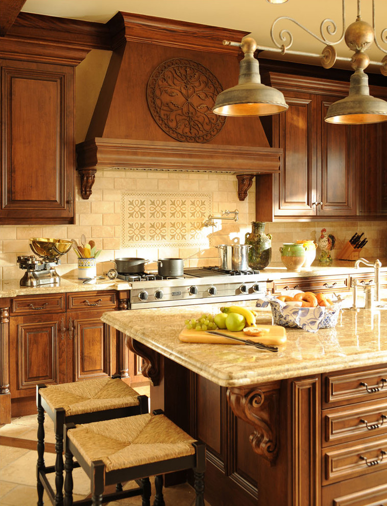 Dallas Residence - Kitchen - Traditional - Kitchen - Dallas - by ...