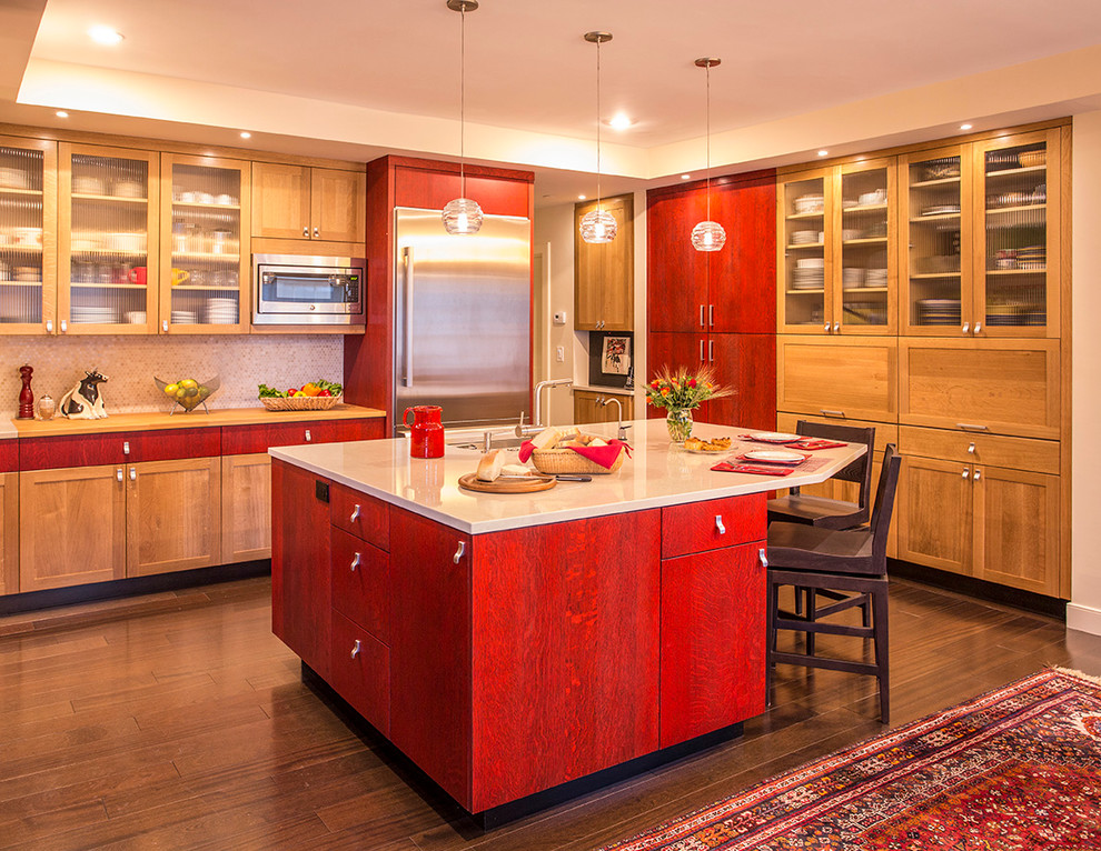 Daria Silestone Quartz - Modern - Kitchen - Boston - by Boston Counters ...
