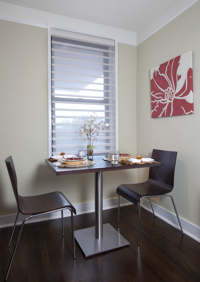 Dark and Light Kitchen - Kitchen - New York - by American ...