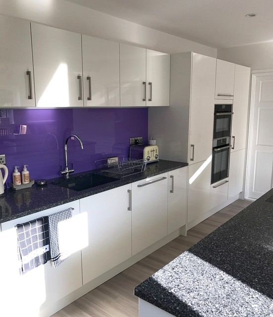 Dark kitchen diner to bright kitchen that is the family hub ...