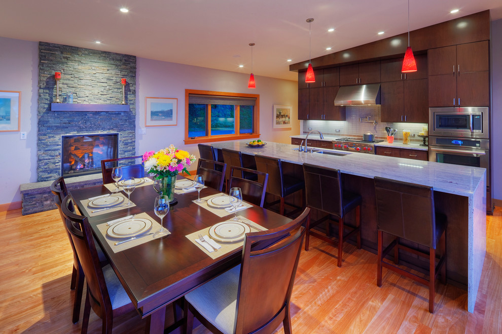 Dash Point Residence - Contemporary - Kitchen - Seattle - by David Pool ...