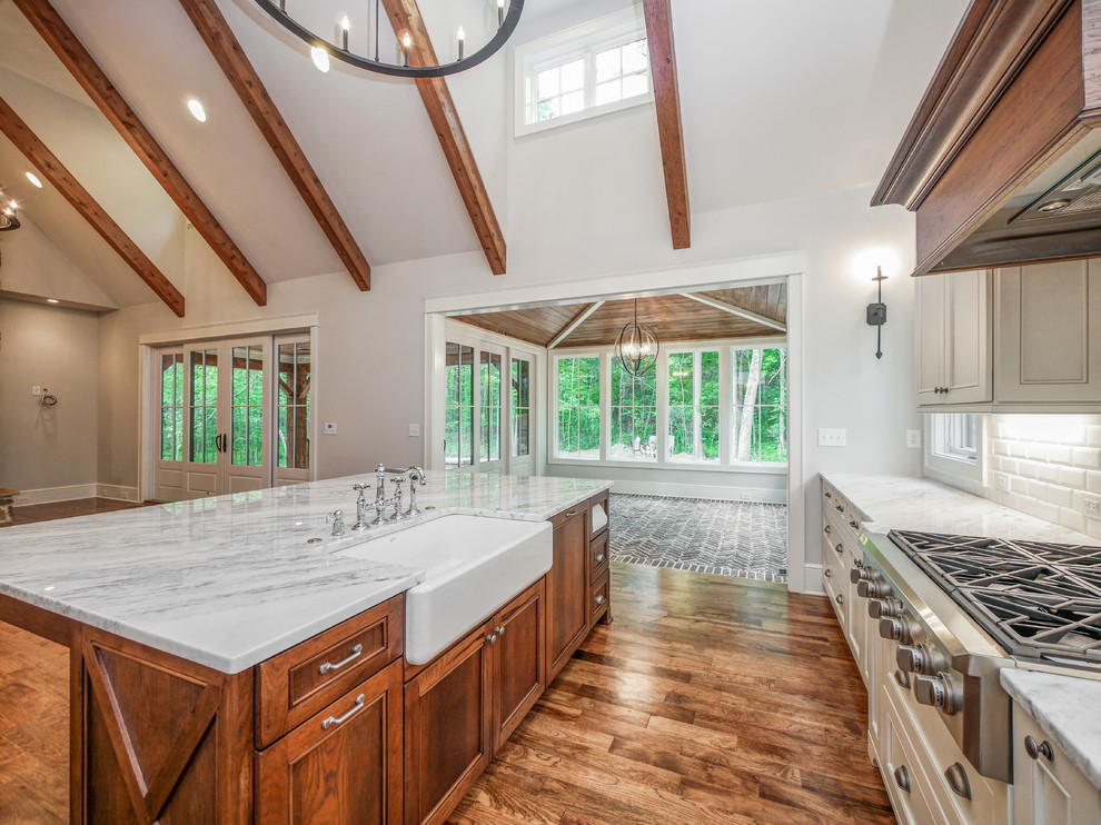 Davidson- Concord - Farmhouse - Kitchen - Charlotte - by Artisan Custom ...