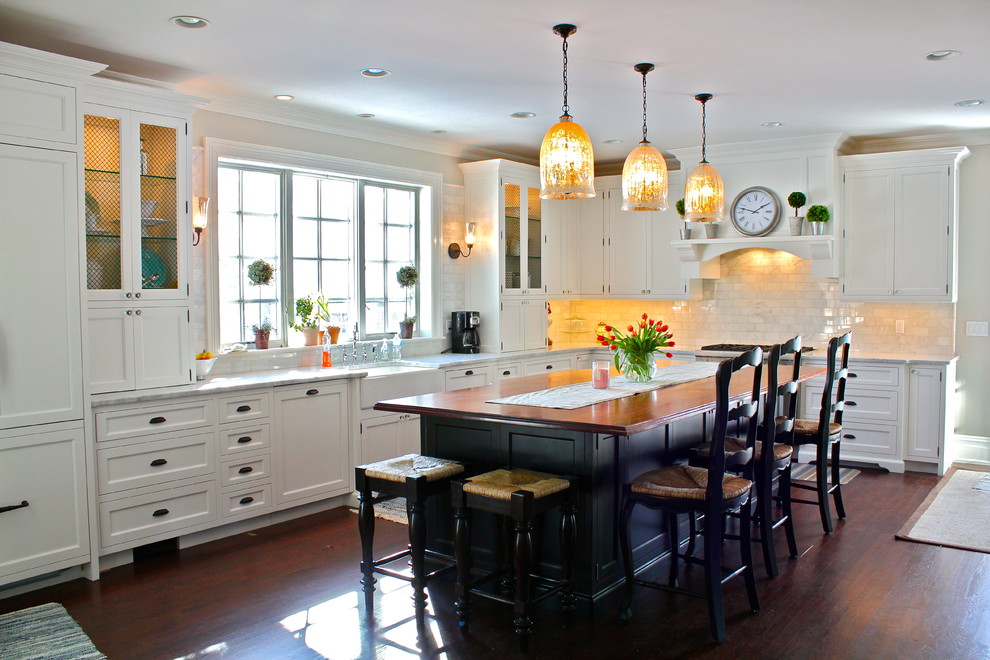 Davis Kitchen - Traditional - Kitchen - New York - by House of Cline ...