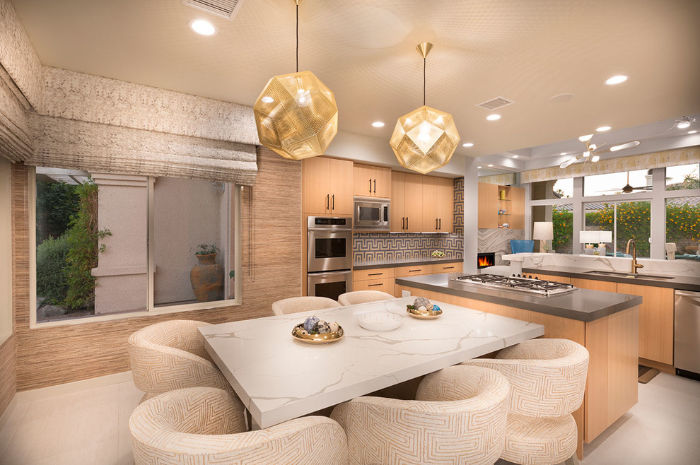Dazzling Palm Springs - Contemporary - Kitchen - Other - by Aspen Leaf ...