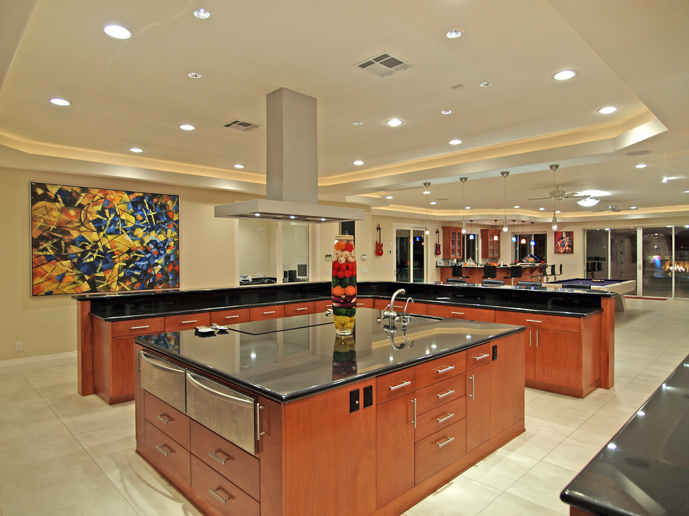 Dean Residence - Contemporary - Kitchen - Las Vegas - by Richard Luke ...
