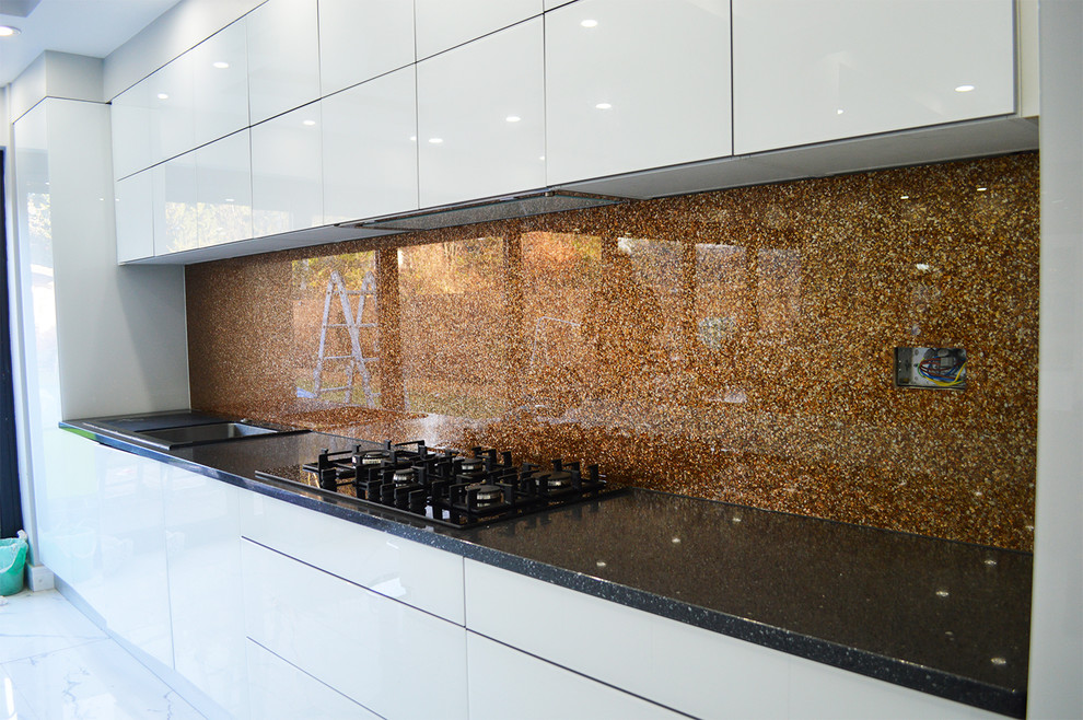 Deep Mix Premium Collection Glass Splashbacks - Modern - Kitchen ...