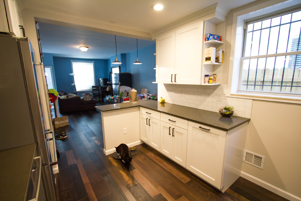 Deep Roll-Out Trays & Full Height Recycling Pull-Out - Transitional ...