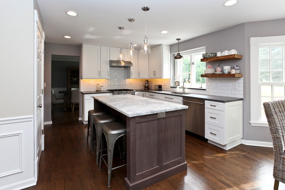 Deer Park Kitchen Remodel - Modern Farmhouse - Farmhouse - Kitchen ...