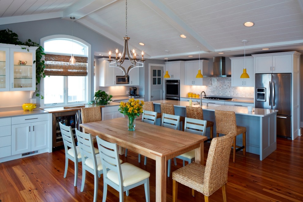 Deja View - Beach Style - Kitchen - DC Metro - by Marnie Custom Homes ...