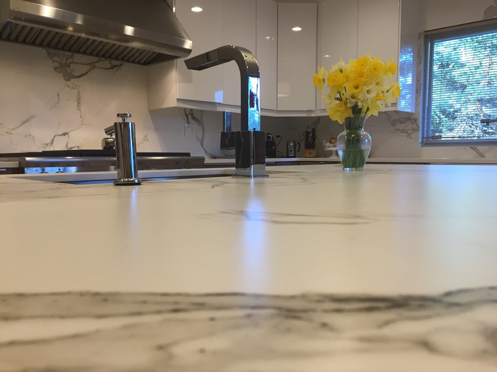 Dekton Aura - Contemporary - Kitchen - Portland - by Galaxy Stone Works ...