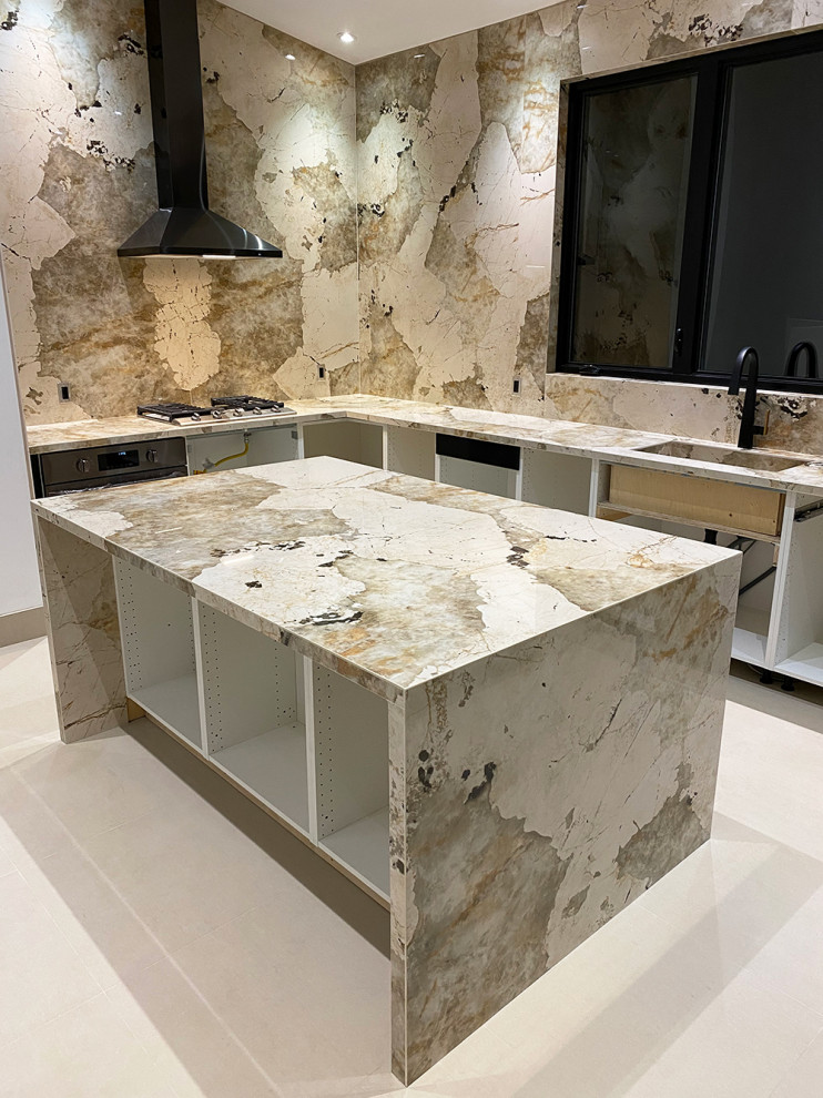Dekton Khalo Kitchen Countertops & Backsplash - Kitchen - Ottawa - by ...