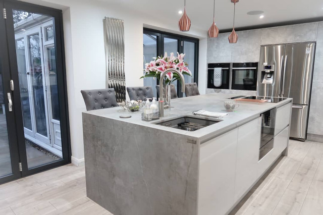Dekton Soke - Contemporary - Kitchen - Other - by Algarve Granite | Houzz UK