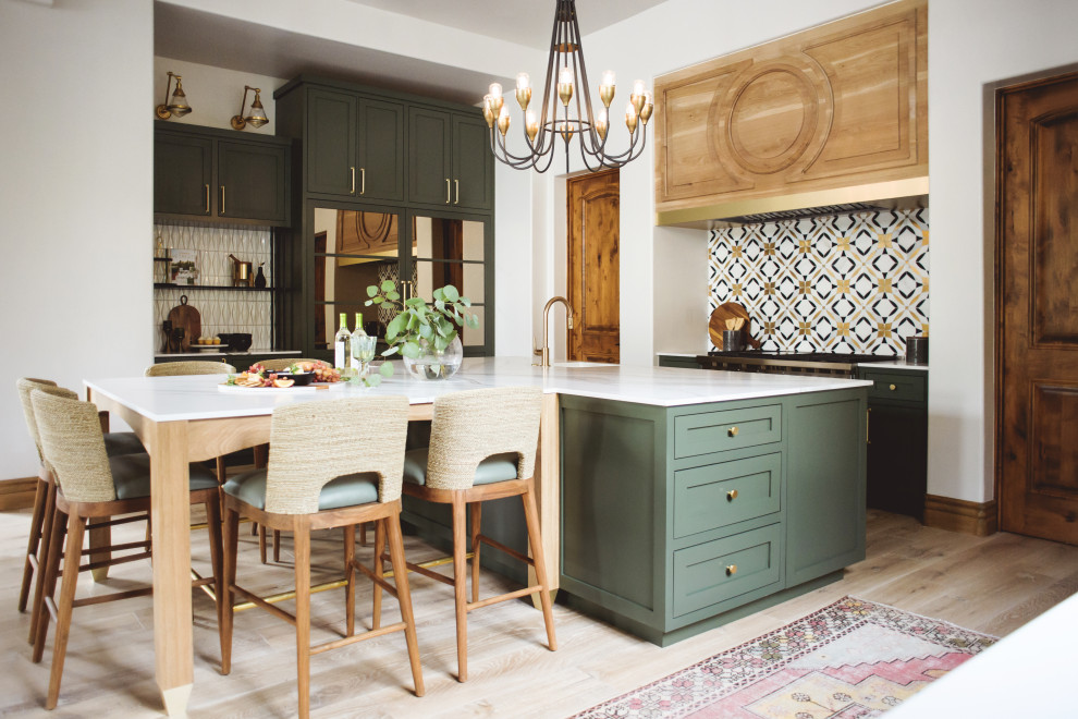 Del Mar Green - Transitional - Kitchen - San Diego - by Savvy Interiors ...