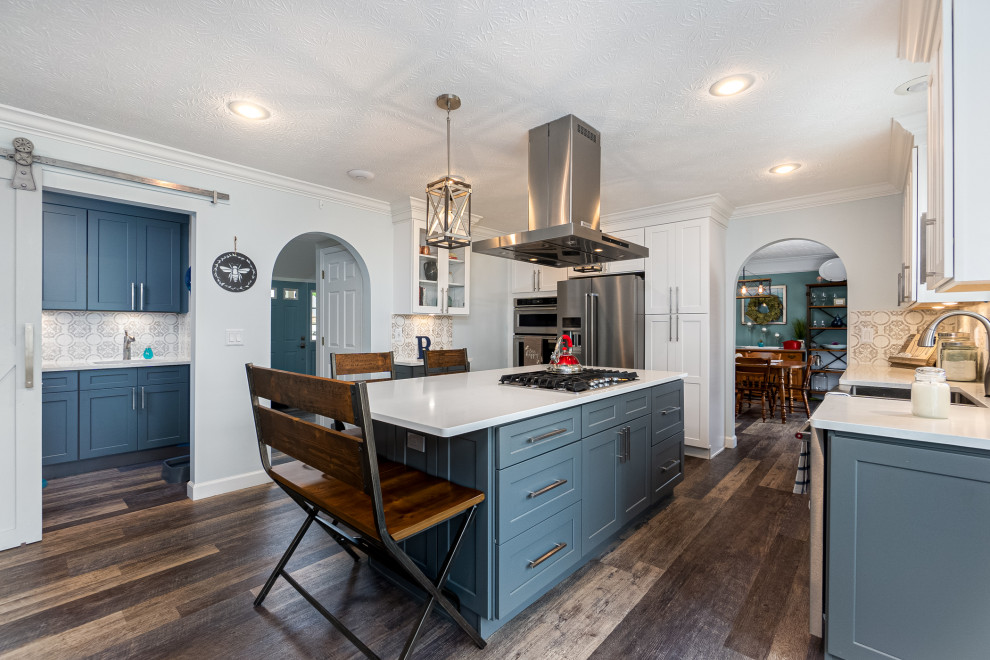 Delaware beauty complete renovation - Transitional - Kitchen - Columbus ...