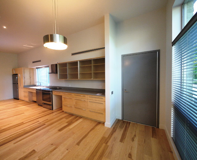 Den Kitchen - Modern - Kitchen - Houston - by David H. Lidsky Architect ...