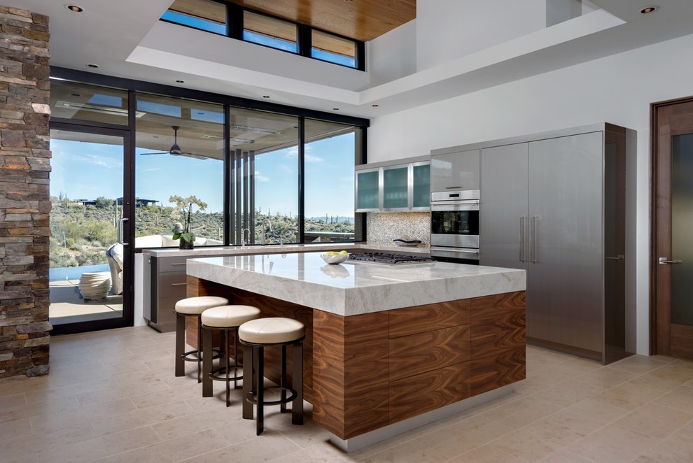 Desert Mountain Contemporary - Contemporary - Kitchen - Los Angeles ...