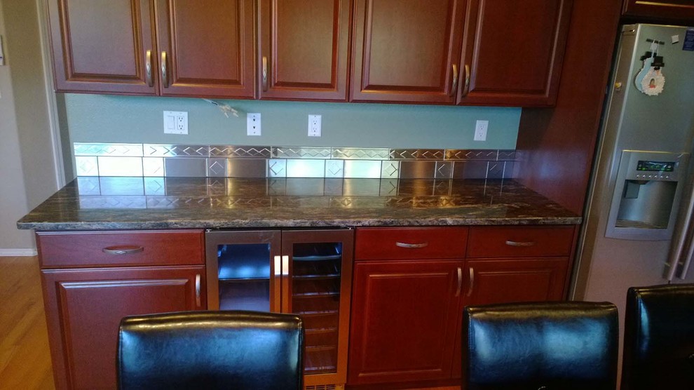 Diamond Backsplash Tiles - Modern - Kitchen - Atlanta - by Stainless ...