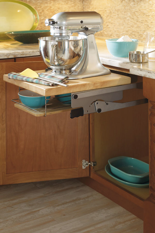 Diamond Cabinets: Base Mixer Cabinet - Traditional - Kitchen - Other ...