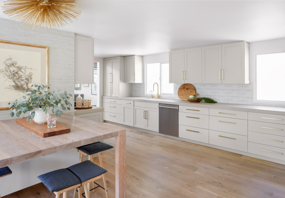 Diamond Contour Kitchen - Contemporary - Kitchen - Los Angeles - by ...