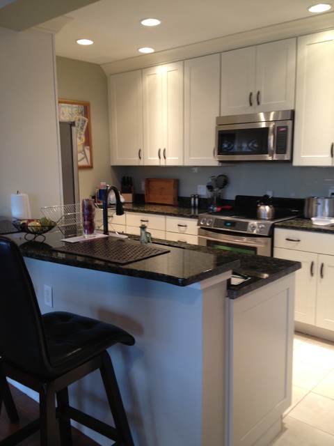 Diamond kitchen and granite countertops - Modern - Kitchen - Manchester ...