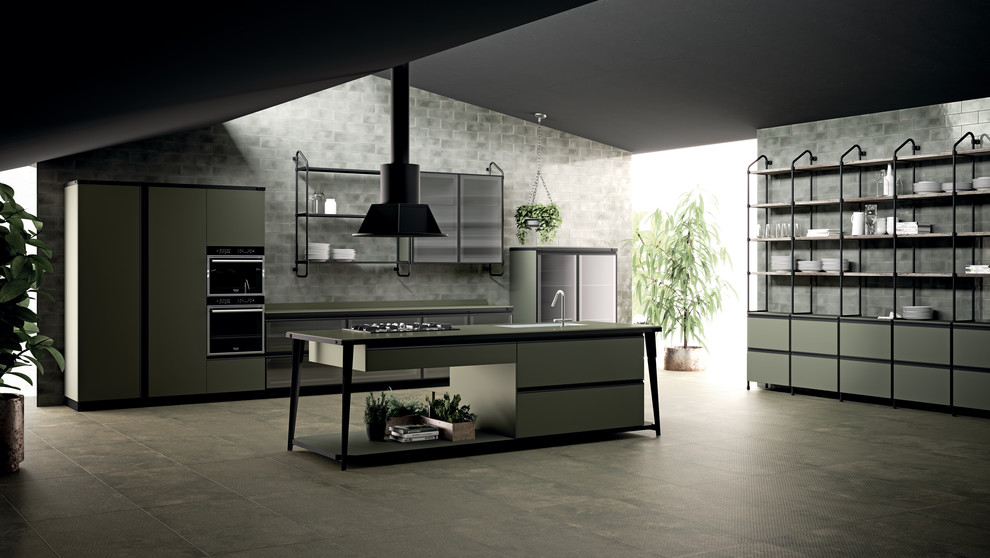 Diesel Open Kitchen - Industrial - Kitchen - New York - by Scavolini ...
