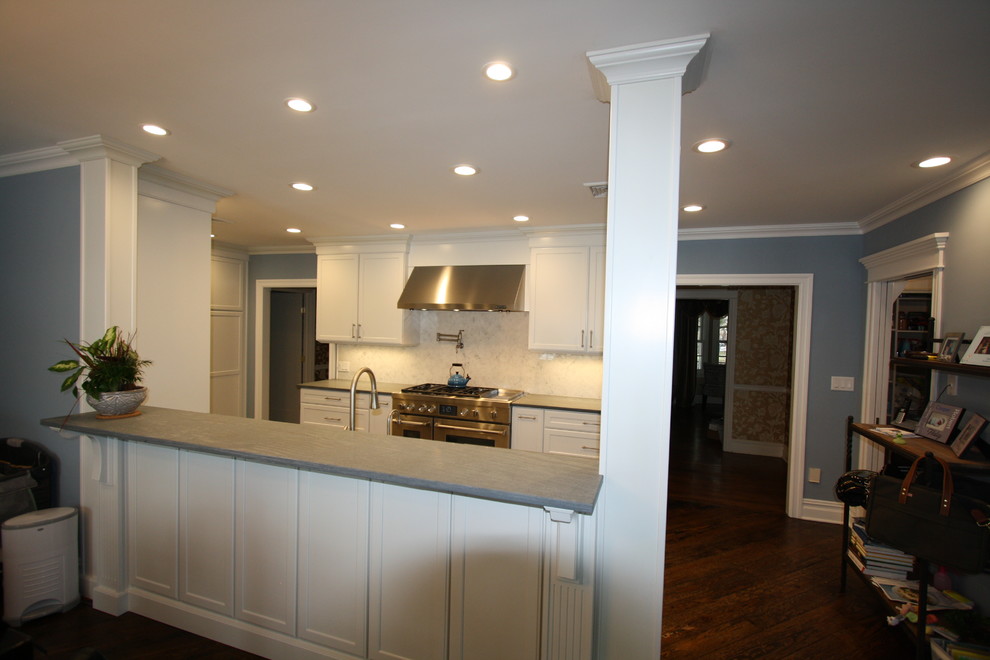 Dining Room Pass Through to Kitchen - Contemporary - Kitchen - New York ...