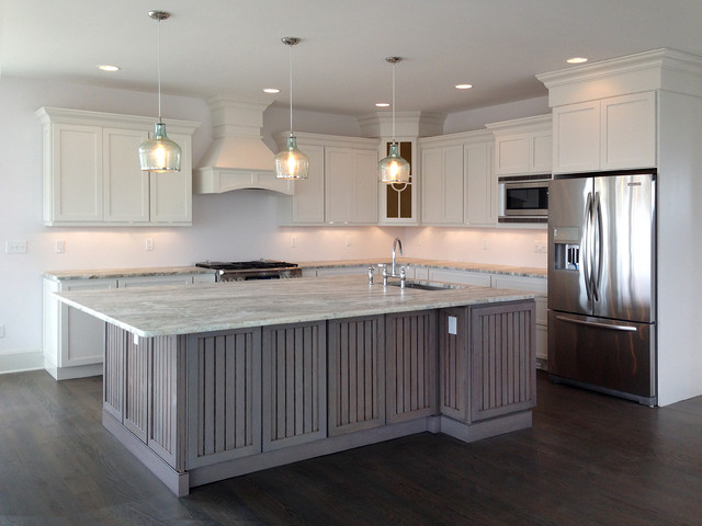 Direct Depot | Two-Toned Shore Kitchen - Coastal - Kitchen - New York ...