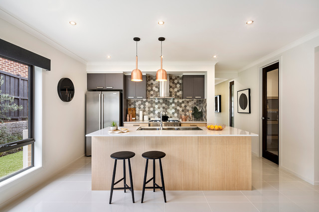 Display Home: Amira 22A - Scandinavian - Kitchen - Melbourne - by ...