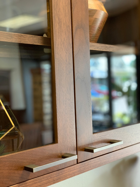 Display Modern Walnut Kitchen - Modern - Kitchen - Tampa - by Miller's ...