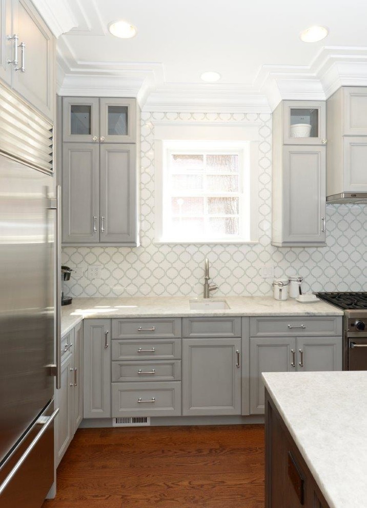 Diversey - Transitional - Kitchen - Chicago - by KitchenLab Interiors ...