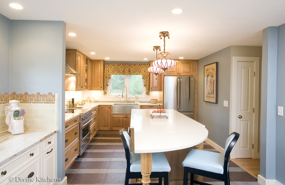 Divine kitchens - Eclectic - Kitchen - Boston - by Divine Design+Build ...